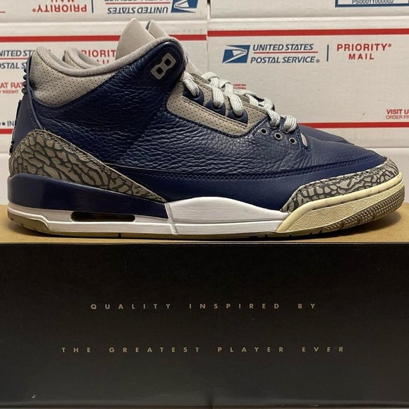 Jordan | Shoes | Nike Air Jordan 3 Georgetown 22 | Poshmark